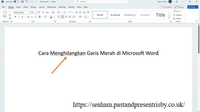 Panduan Lengkap Mengatasi Garis Merah di Microsoft Word